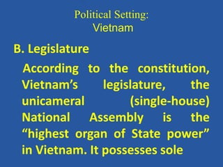 Vietnam (Political Setting) | PPTX
