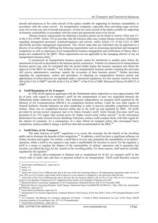 Air Transport and Tourism in Indonesia | PDF | Air Travel | Travel Type