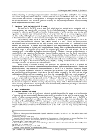 Air Transport and Tourism in Indonesia | PDF | Air Travel | Travel Type