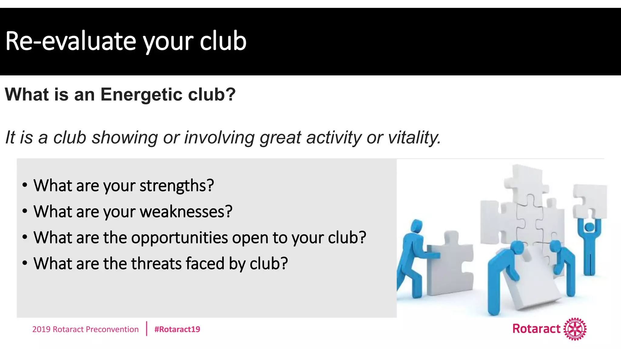 Re-energizing Rotaract Clubs | PPT