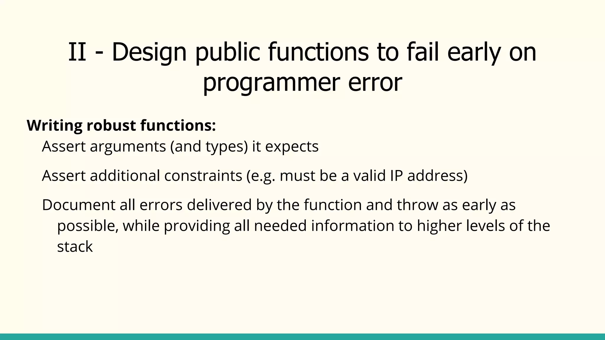 EDD (Error Driven Development) | PPTX