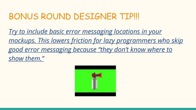 EDD (Error Driven Development) | PPT