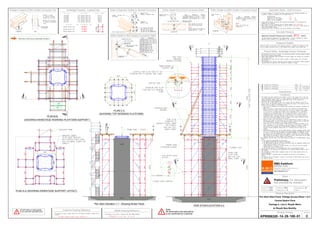 Appendix 8.1 - Station Pier Formwork Drawings | PDF | Civil Engineering ...
