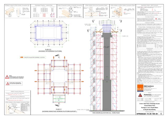 Appendix 8.1 - Station Pier Formwork Drawings | PDF | Civil Engineering Industry | Industries