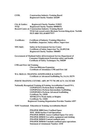 CVธนภัทร 1Thanaphat -CHEVRON | PDF