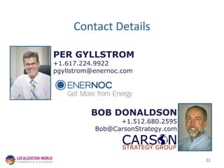 Internationalizing a Complex B2B Application | PPT