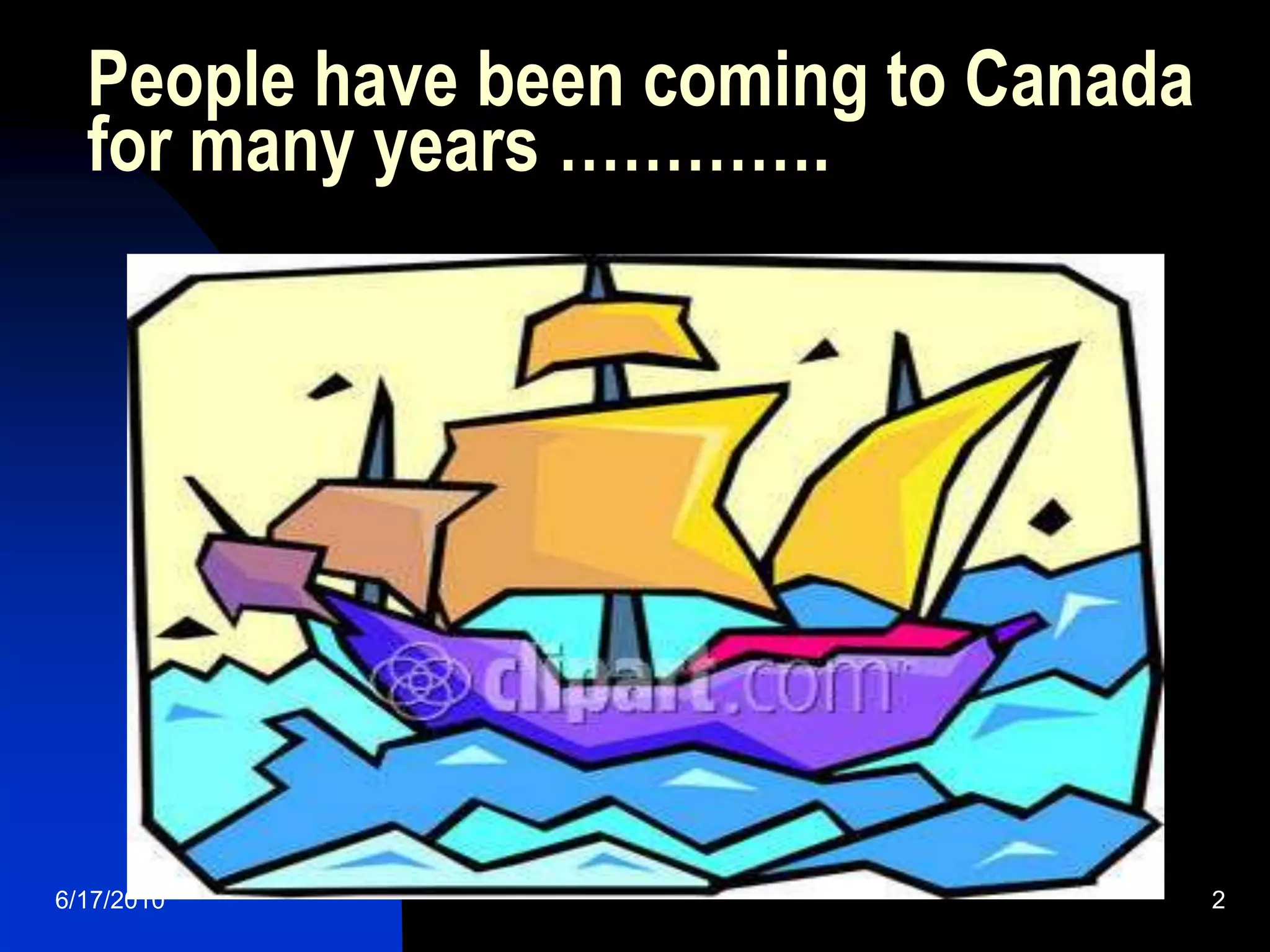 A10 history of canada immigration policy | PPTX
