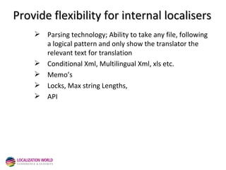 A 10 Point Localisation Plan For Games | PPT