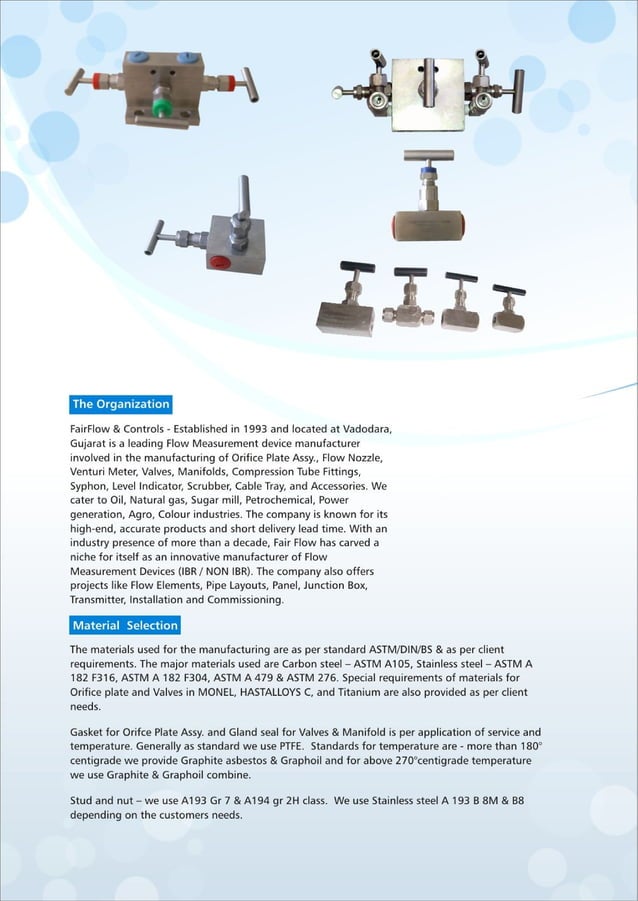 Catalog- Fairflow | PDF