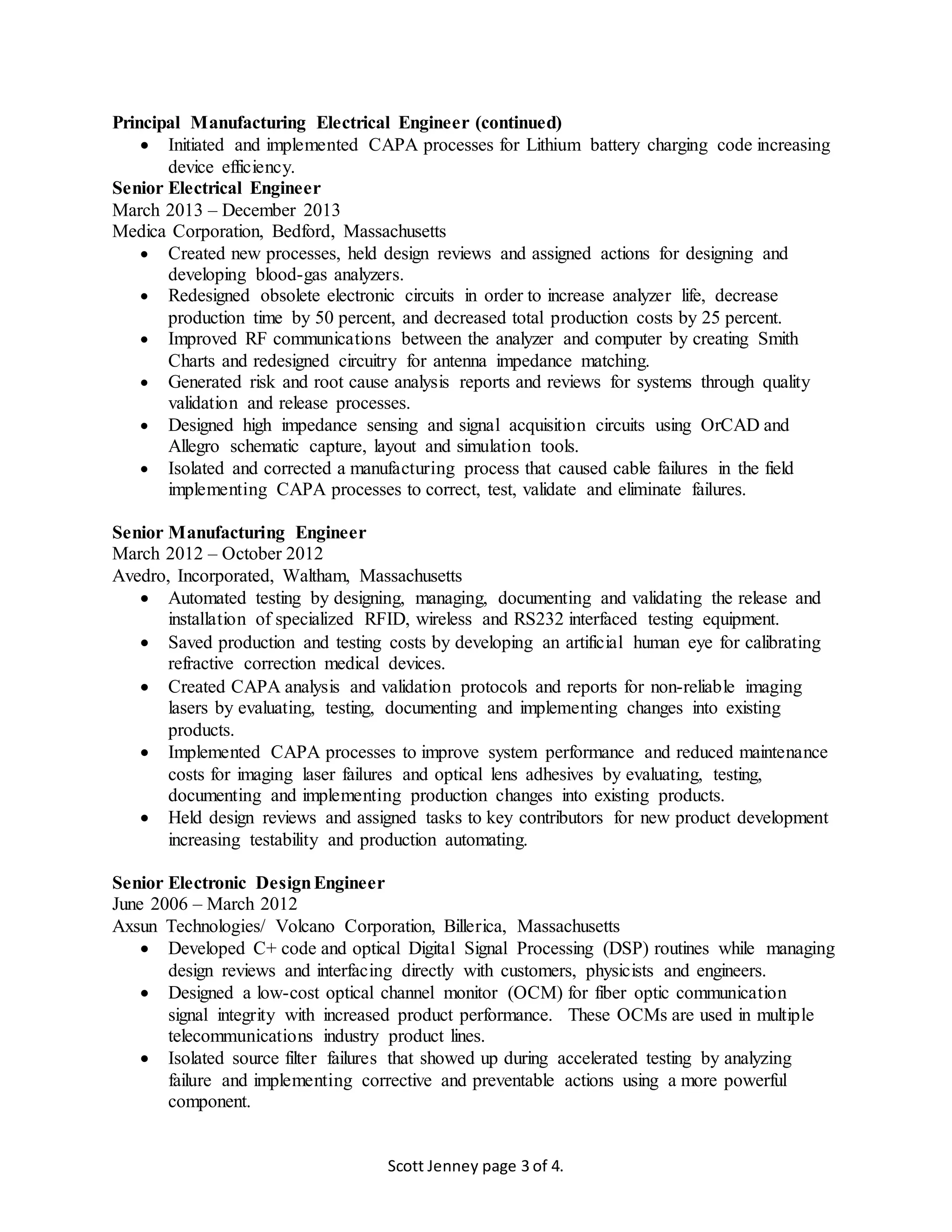 Scott Jenney resume 5JUL2106 | PDF