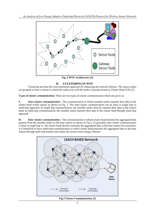 An Analysis of Low Energy Adaptive Clustering Hierarchy (LEACH) Protocol for Wireless Sensor ...