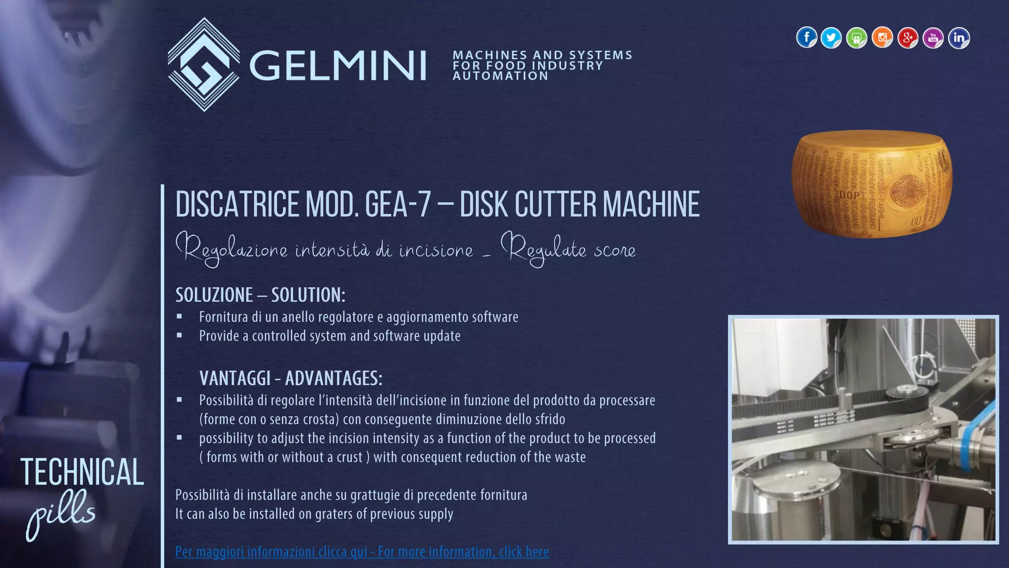 REGULATE SCORE - DISK CUTTER MACHINE MOD. GEA-7 | PDF