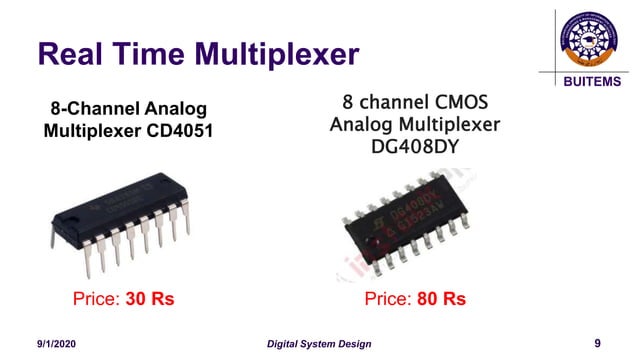 What is Multiplexer? Two Channels Multiplexer | PPT