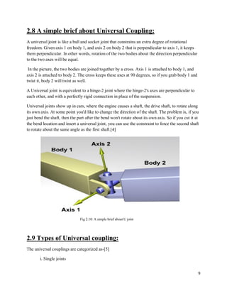 Design and construction of a Universal Couling | PDF
