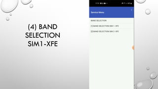 Ericsson A11 SRS test srs all band .pptx