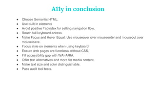 Web Accessibility | PPT