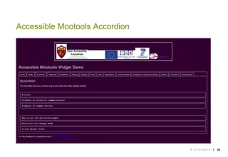 Accessible Javascript - Example Accordion | PDF