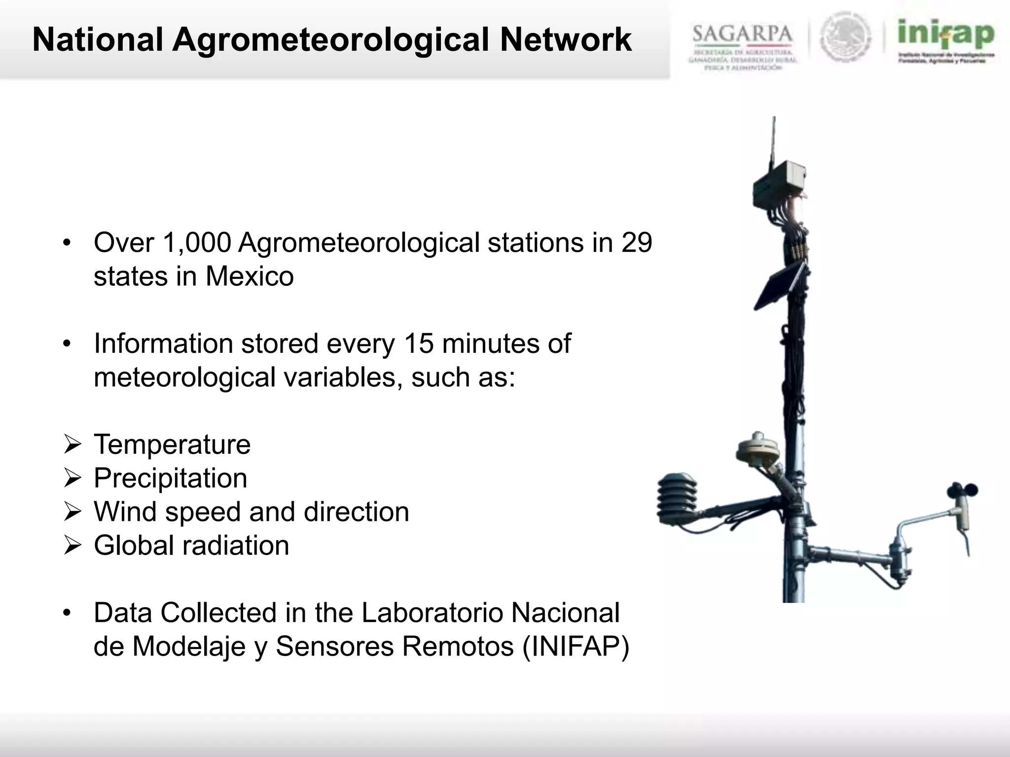 Agrometeorological stations and weather and climate forecasts | PPTX