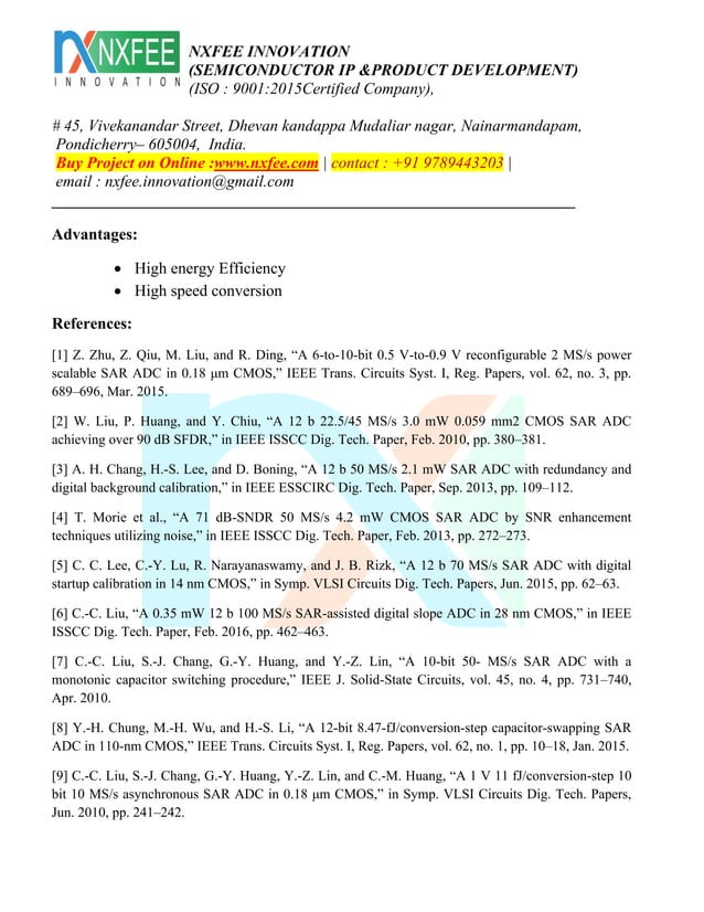 A 12 Bit 40 Ms S Sar Adc With A Fast Binary Window Dac Switching Scheme