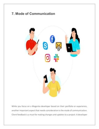 A 12-point Cheat Sheet to Hire a Magento Developer | PDF