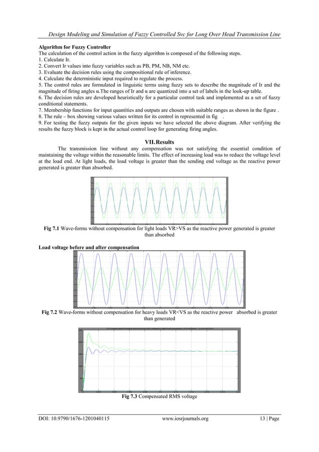 Design Modeling and Simulation of Fuzzy Controlled Svc for Long Over ...