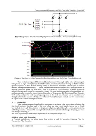 Compensation of Harmonics of Fully Controlled Loads by Using SAHF | PDF