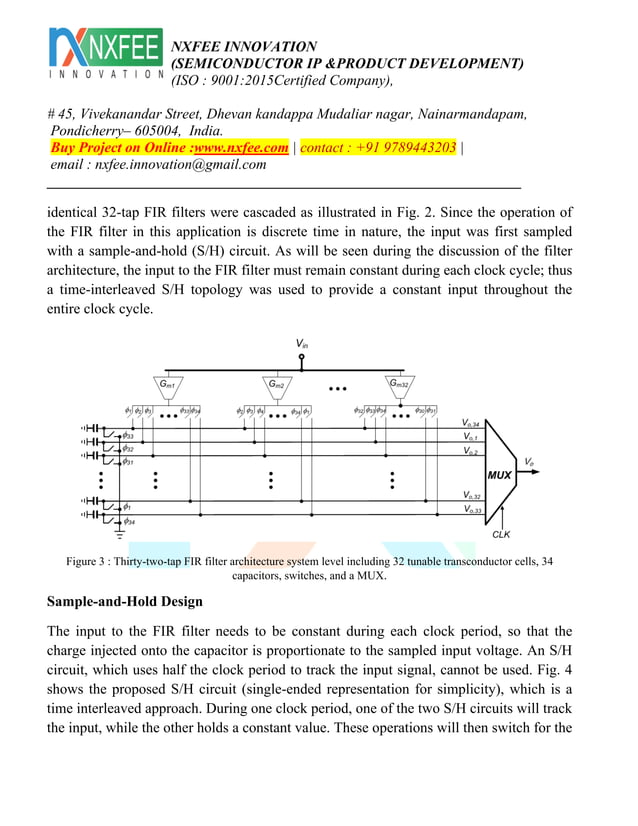 A 128 tap highly tunable cmos if finite impulse response filter for pulsed radar applications | PDF