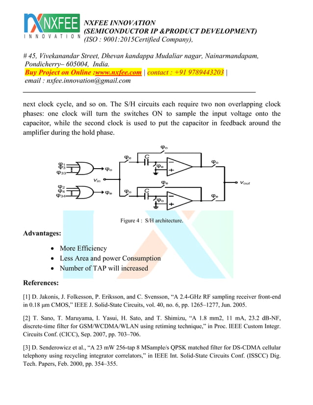 A 128 tap highly tunable cmos if finite impulse response filter for pulsed radar applications | PDF