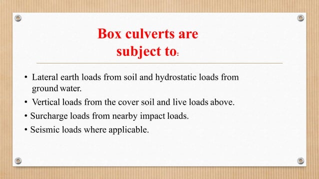 Box culvert | PPTX