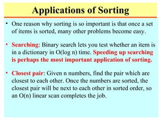 sorting | PPT