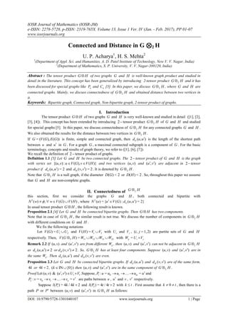 Connected and Distance in G ⊗2 H | PDF