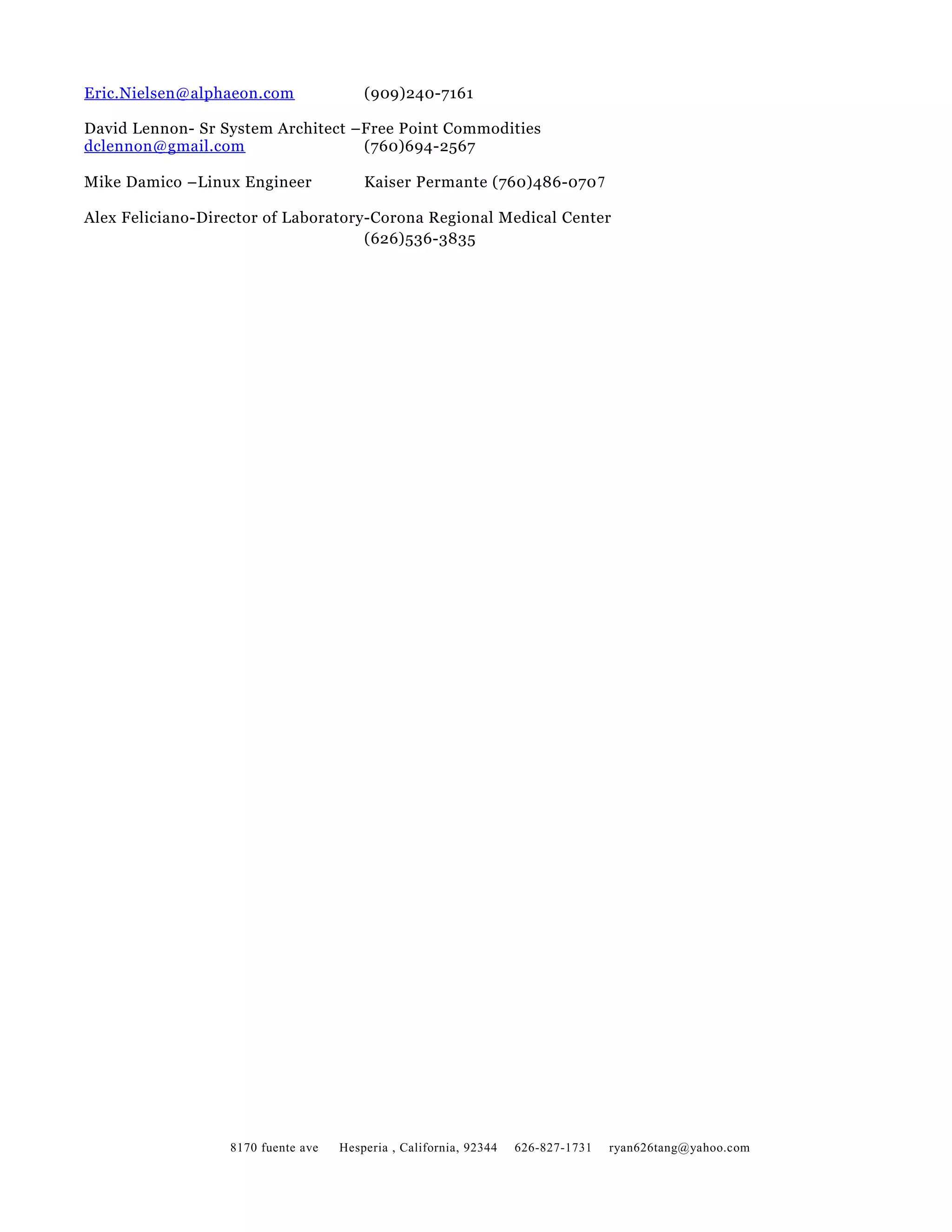 RTang-SystemsEngineer2016 | PDF