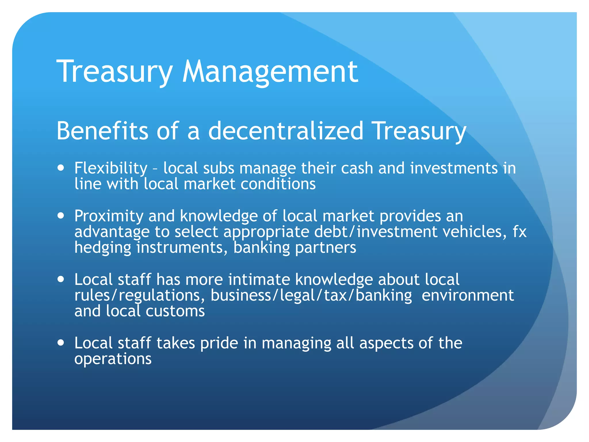 Treasury Management | PPTX