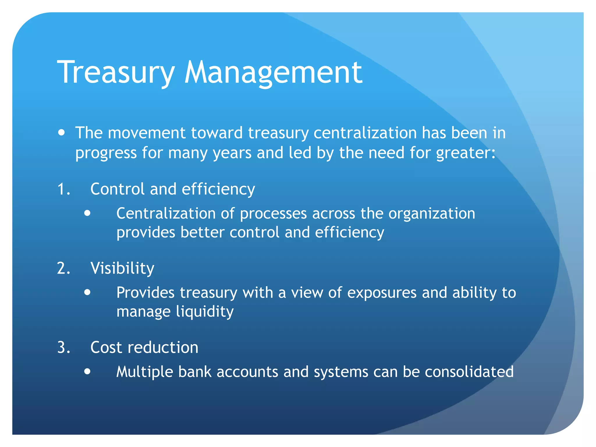 Treasury Management | PPTX