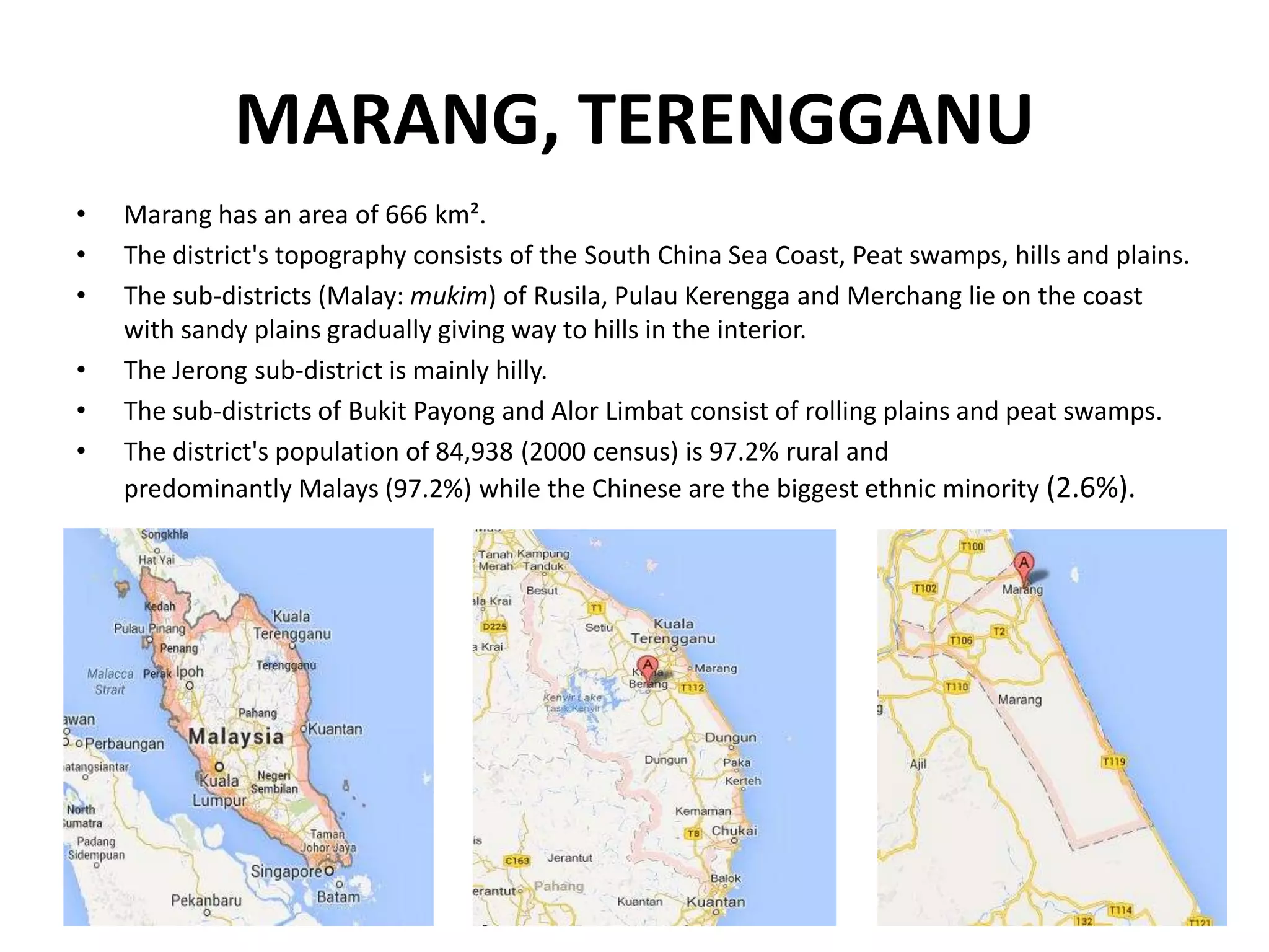 MY HOMETOWN SUSTAINABILITY (MARANG, TERENGGANU) | PPTX