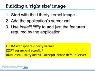 IBM WebSphere Liberty and Docker Deep Dive | PDF