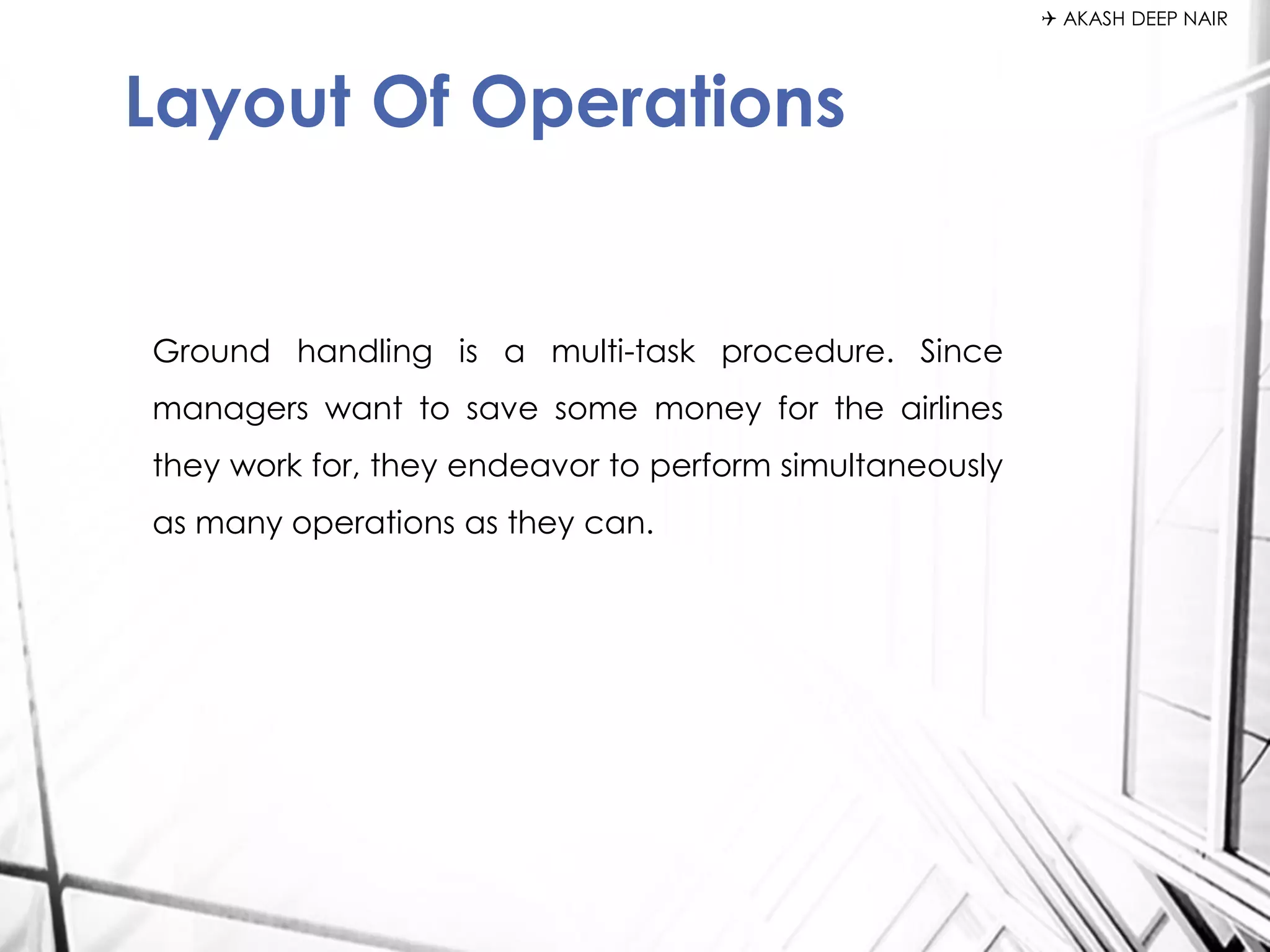 Aircraft Ground Handling- Presentation | PDF
