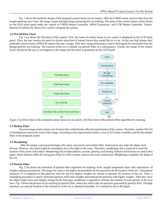 FPGA-Based Contact Lenses Try-On System | PDF