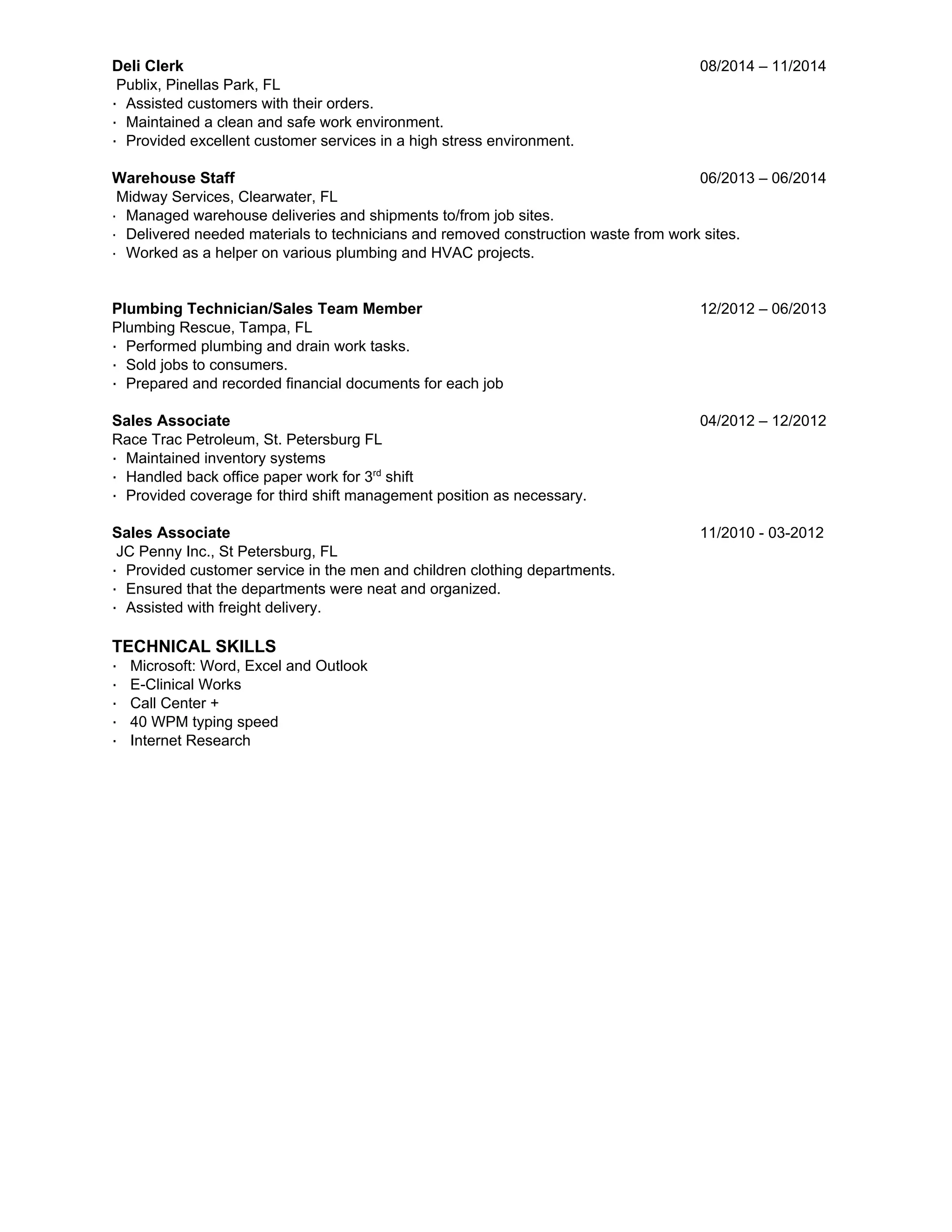 Secrest Resume | PDF