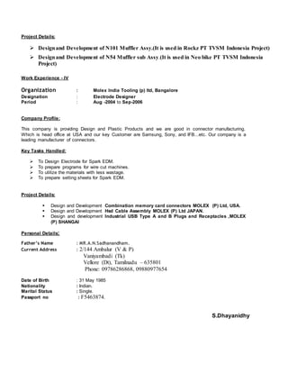 Dhayanidhy_resume | DOCX