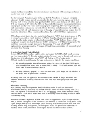 WIFIA Independent Study Final Report | DOCX