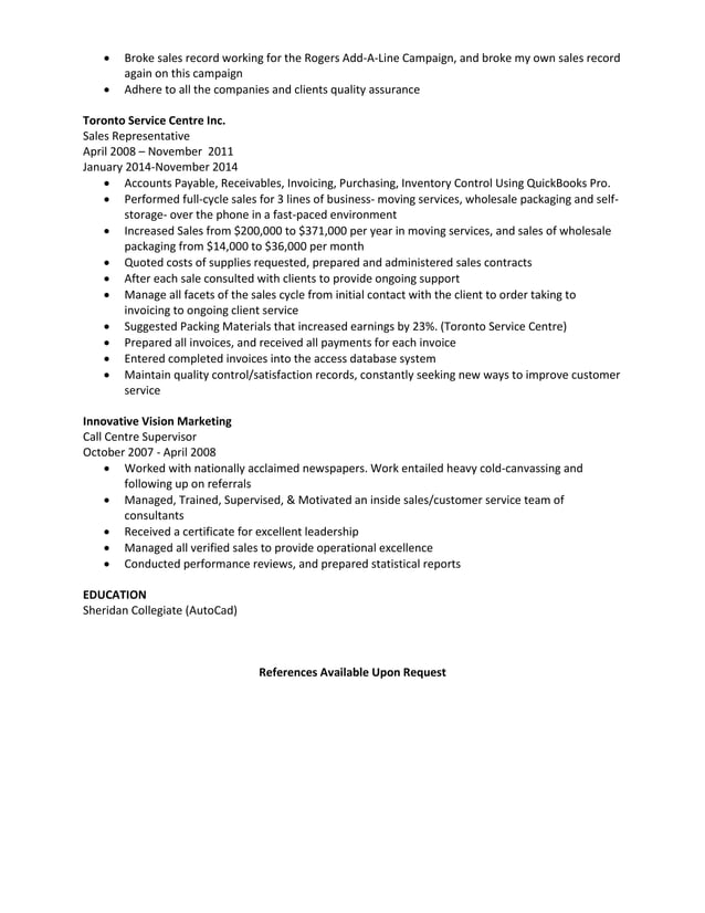 2015 SALES-MARKETING-CX RESUME | PDF