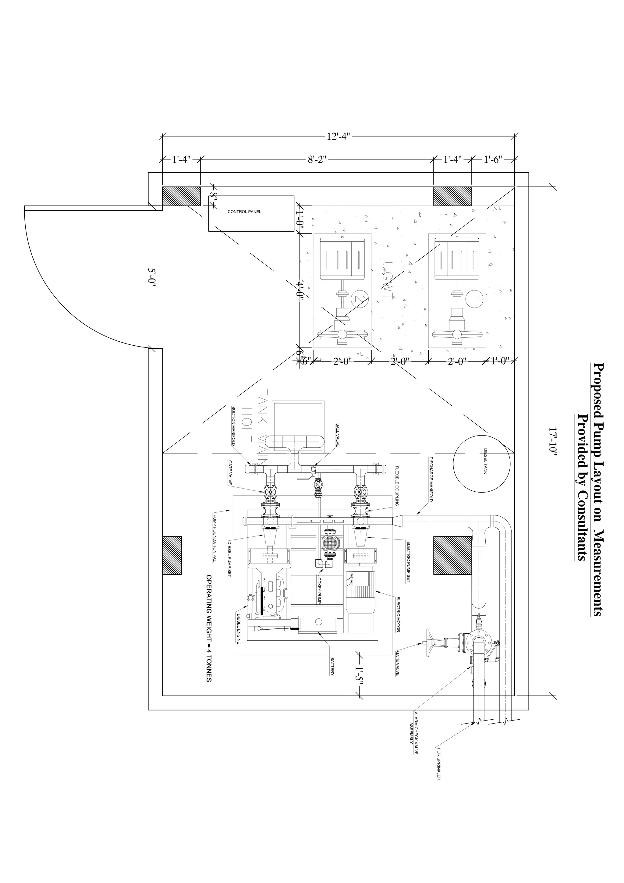 A+156 m-fire fighting room drawing | PDF