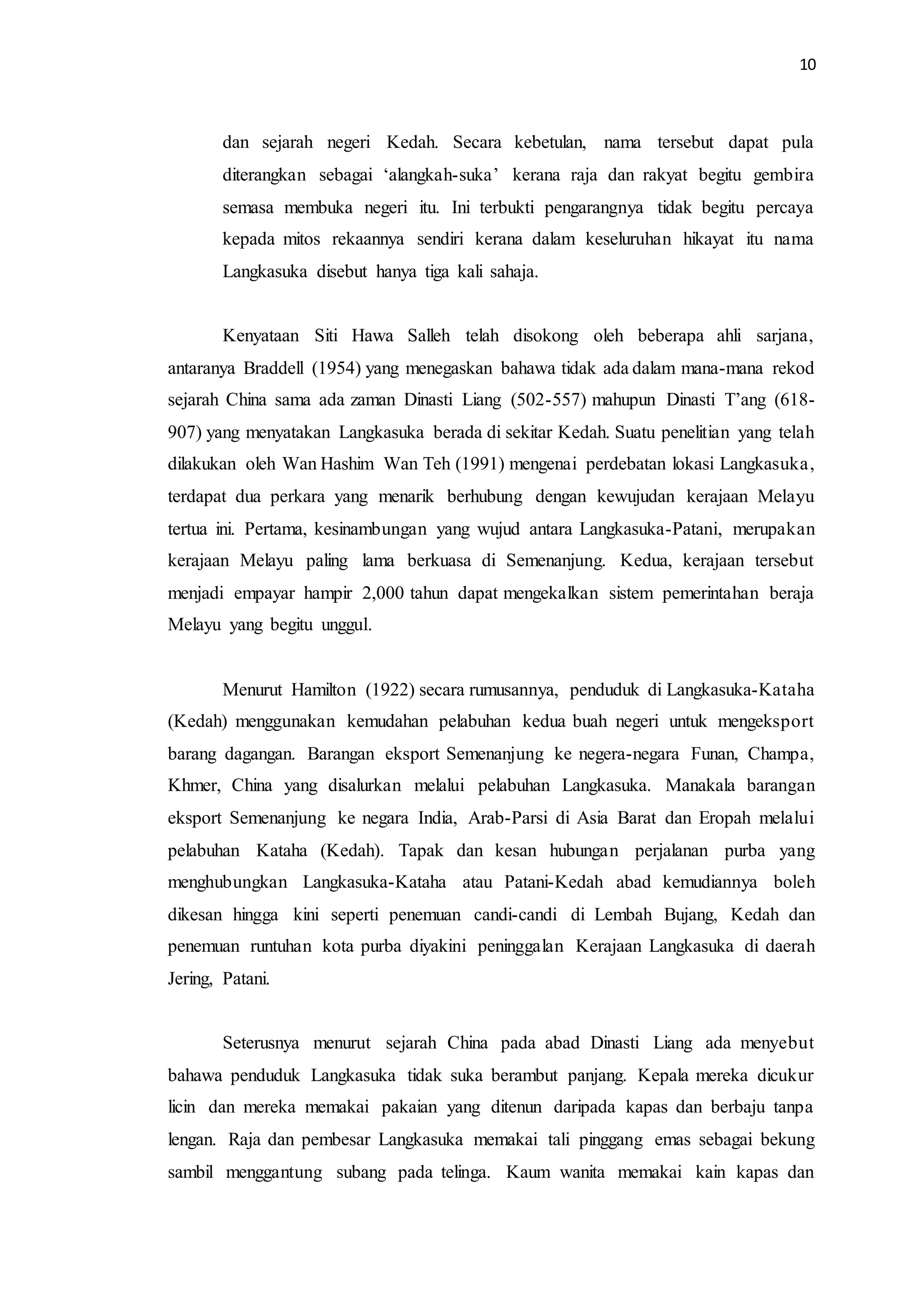 SEJARAH ASAL USUL NEGERI KEDAH YANG SEZAMAN DENGAN LANGKASUKA SEHINGGA ...
