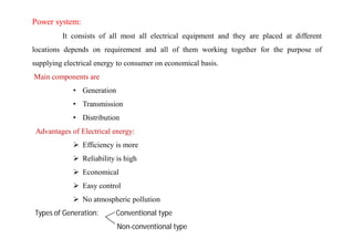 power generation project final year project | PDF
