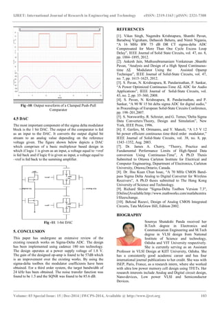 A 15 bit third order power optimized continuous time sigma delta ...