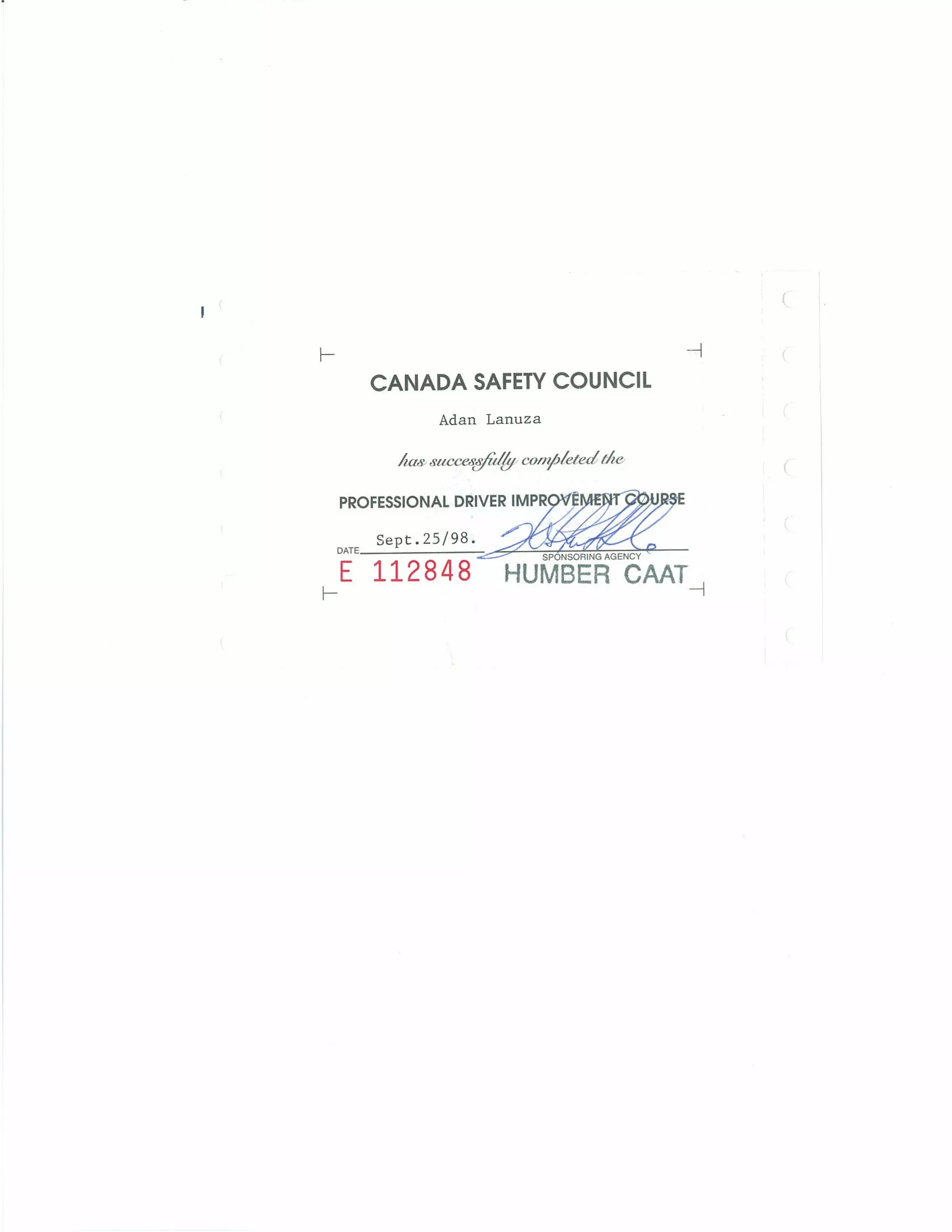Canadian Safety Council | PDF