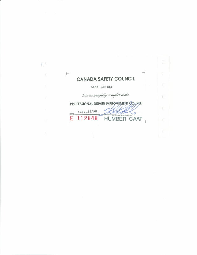 Canadian Safety Council | PDF
