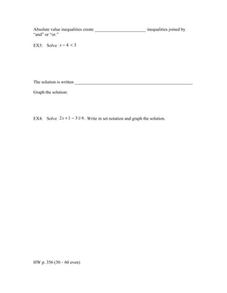 A16-4 Absolute Value Notes | PDF