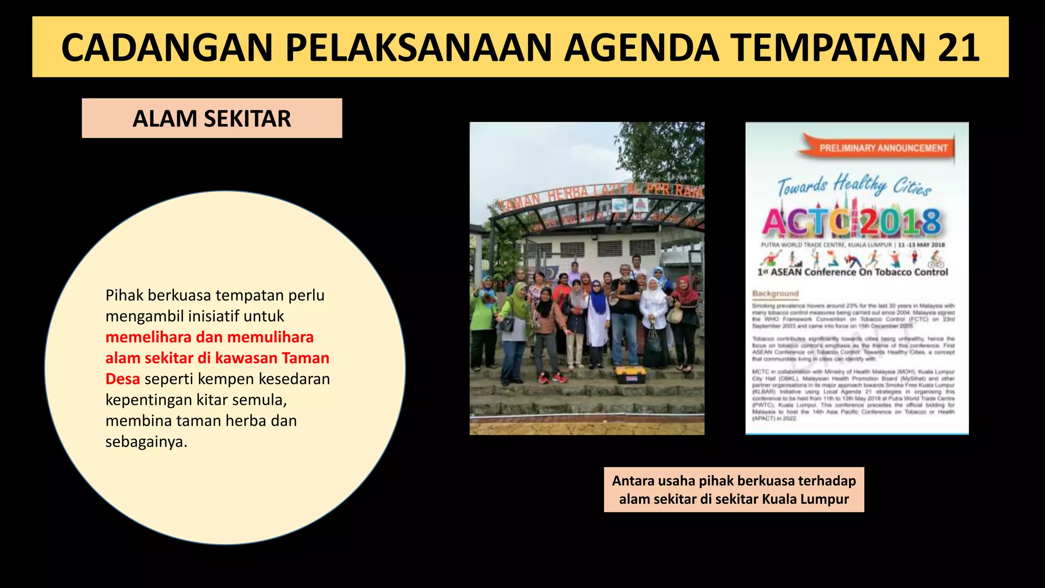 Tugasan 5: Agenda Tempatan 21 | PPTX